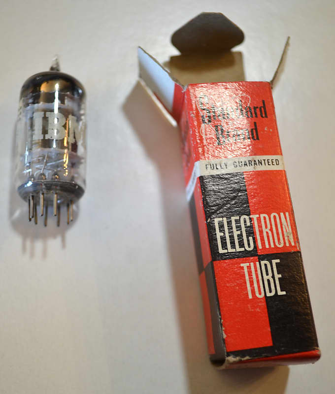 IBM 6072 tube in "standard brand " box for Akg Microphones | Reverb