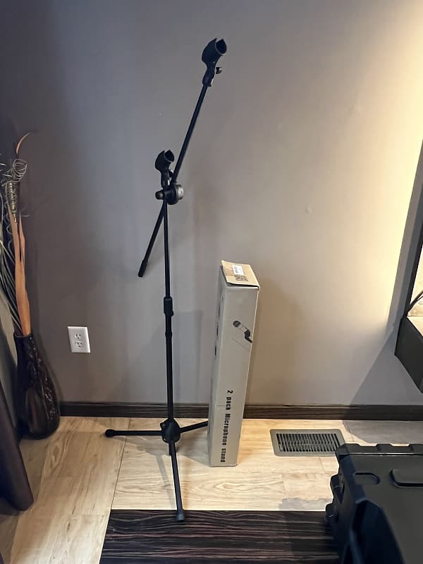 Microphone boom stands - 2 pack | Reverb