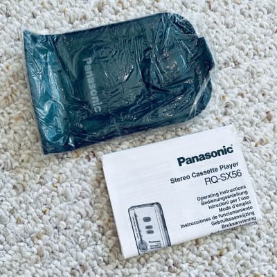 [RARE FULL SET] Panasonic SX56 Walkman Cassette Player, NEAR | Reverb