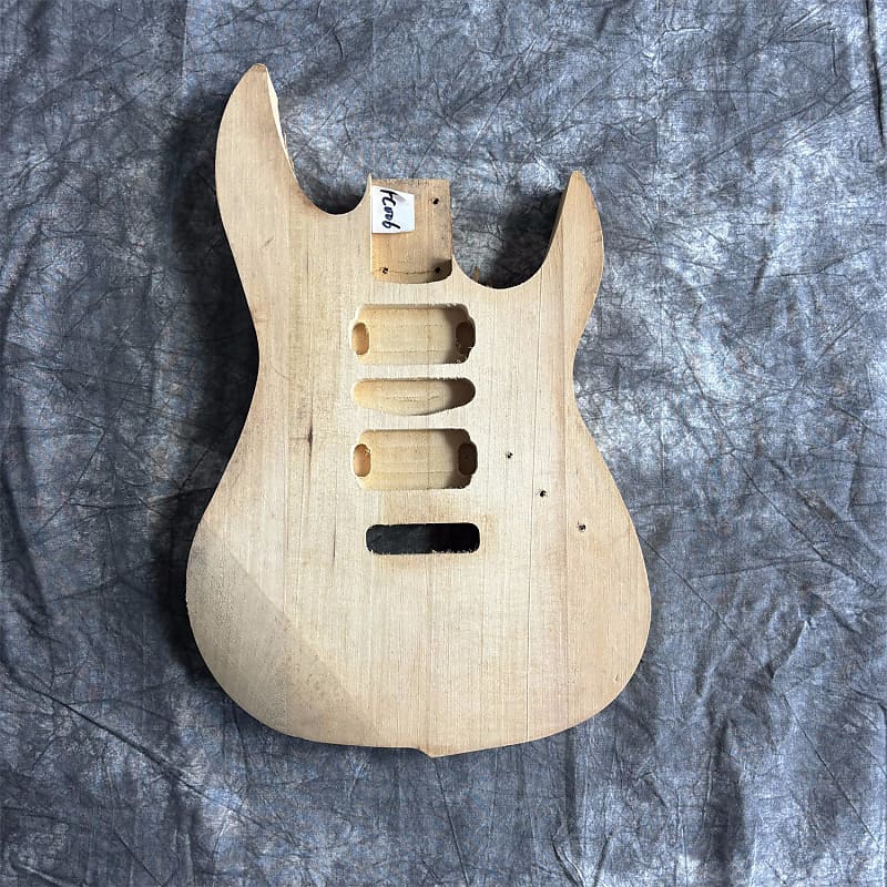Unfinished ST Style Guitar Body DIY Project Bare | Reverb Australia