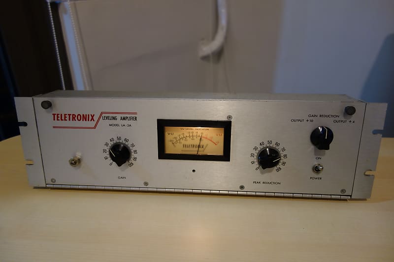 Teletronix LA-2A Leveling Amplifier 1960s - Silver | Reverb