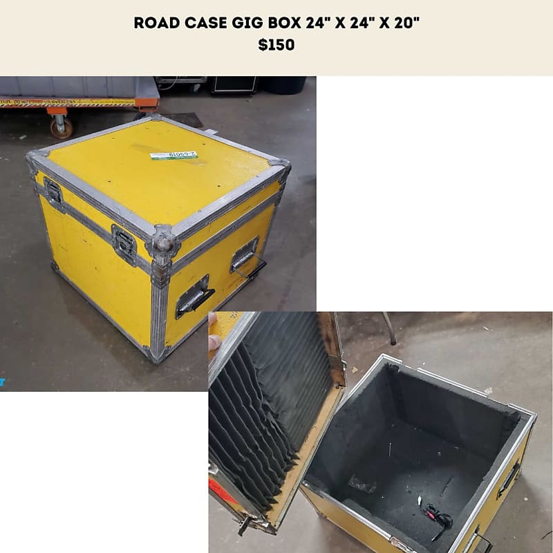 Road Case Gig Box 24" x 24" x 20" | Reverb