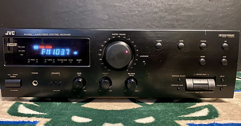 JVC RX-518V 1996 Black | Reverb