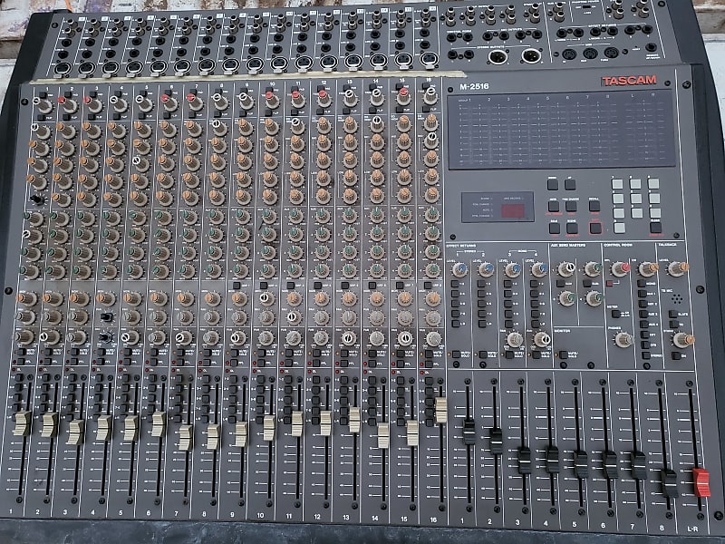 TASCAM M2516 90s - Silver | Reverb