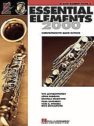 Essential Elements 2000 Book #2 - Bass Clarinet | Reverb