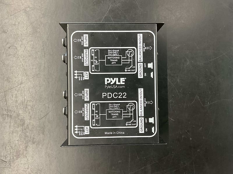 Pyle PDC22 - Black | Reverb