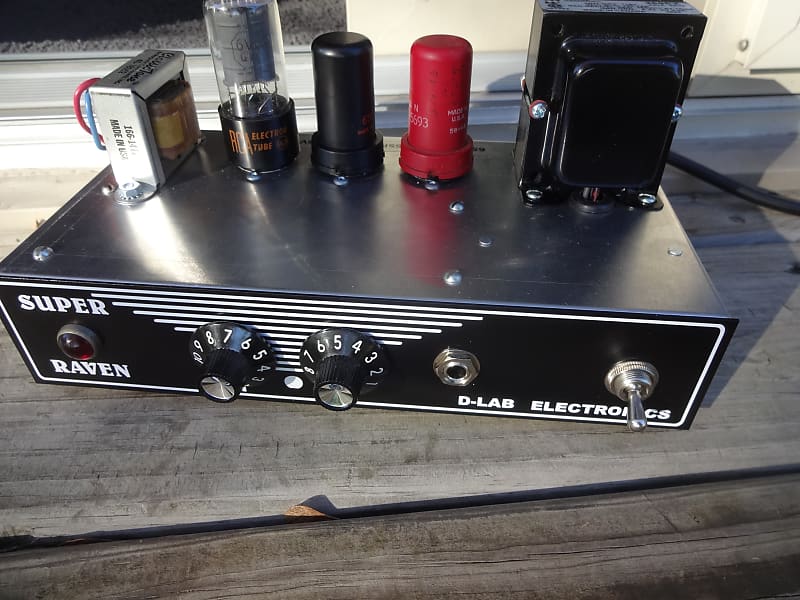 D-Lab Fender 5C1 Super Raven Custom Boutique tube guitar | Reverb