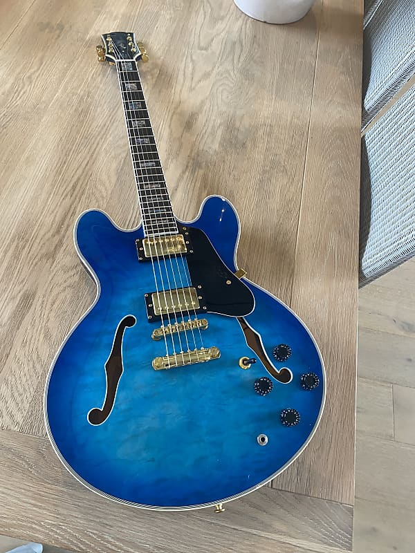 Bad Cat Limited Custom 335 - Blue | Reverb UK