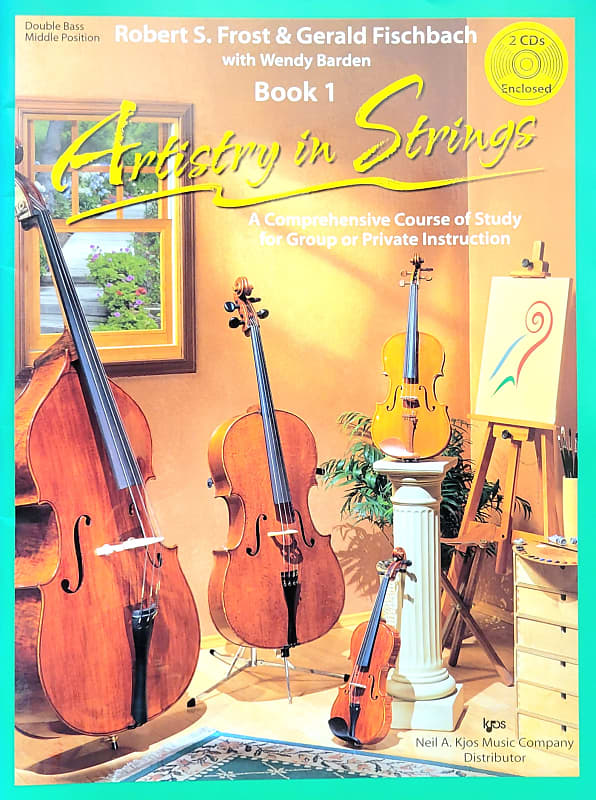 Artistry In Strings Double Bass Middle Position Book 1 (w/ | Reverb