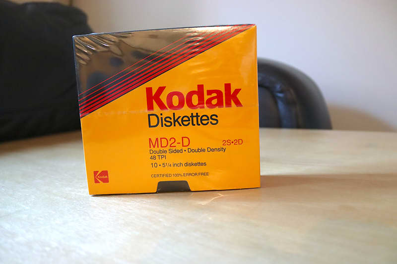 Vintage Kodak MD2-D 5 1/4" Floppy Disks Double Sided - Double | Reverb
