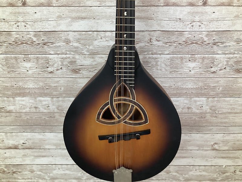 Luna Trinity A Style Mandolin Solid Spruce Top Solid Maple | Reverb
