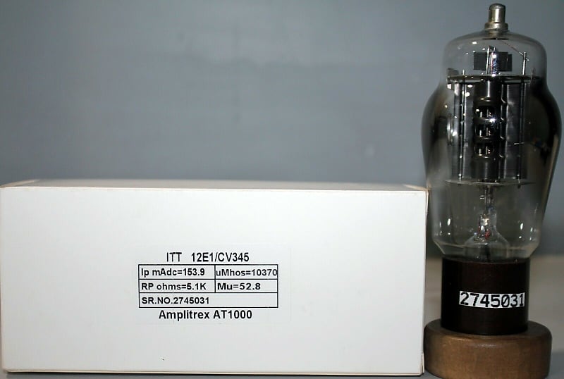 12E1 CV345 ITT NOS made in England Amplitrex Tested#2745031 | Reverb