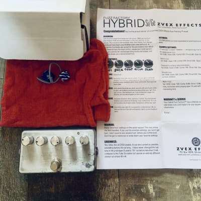 Tornade MS Fuzz Face Germanium NKT270 Low Gain (white | Reverb France