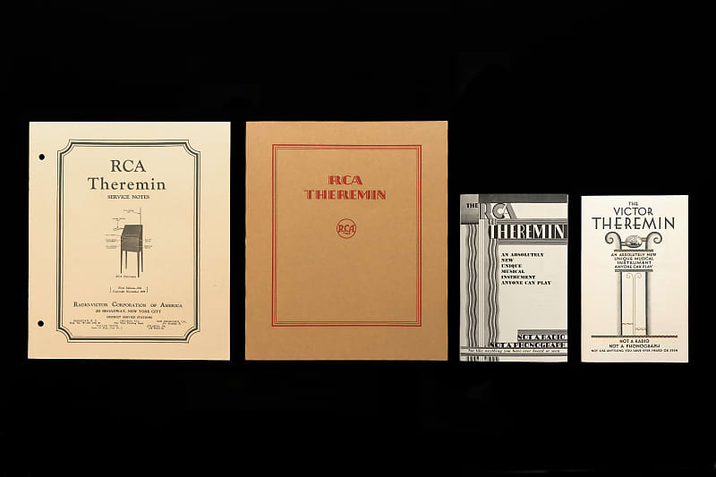 RCA Theremin Documents Bundle | Reverb