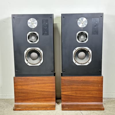 Mid Century Modern Speakers JBL L212 Walnut Vintage Speaker | Reverb