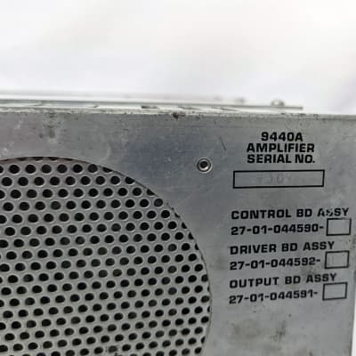 RARE 1977 Altec 9440A Stereo Power Amplifier 800W Solid State | Reverb