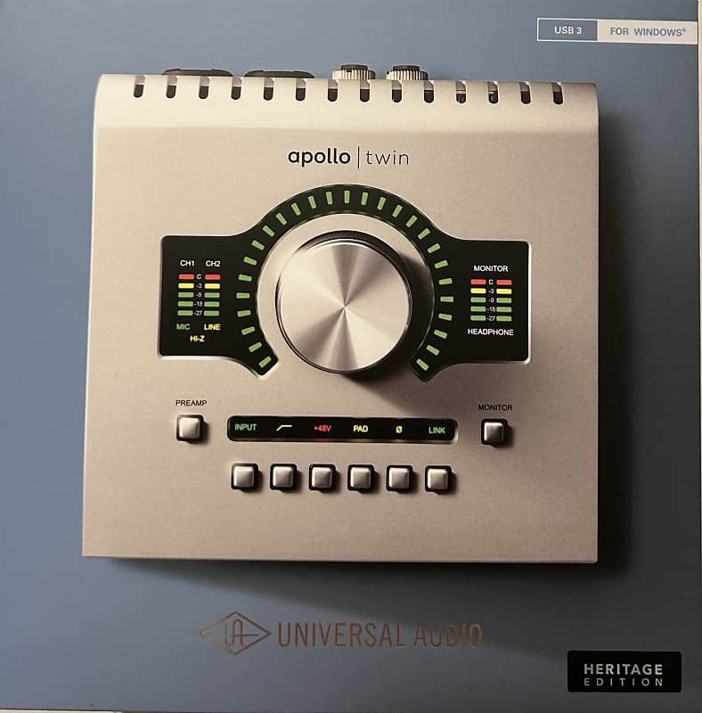 Universal Audio Apollo Twin DUO Heritage Edition Interface | Reverb