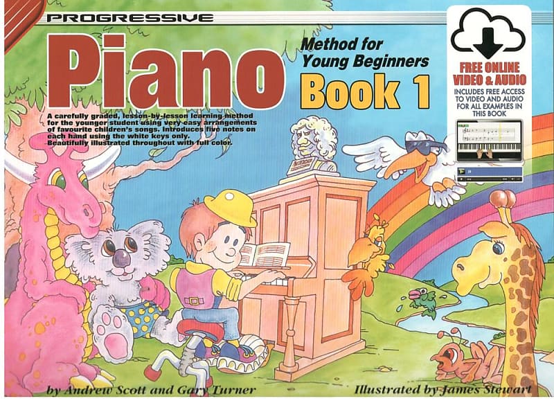 Progressive Piano Method For Young Beginners Book/Audio and | Reverb