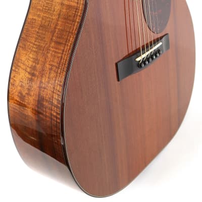 Huss and Dalton OM Custom Koa and Redwood Acoustic Guitar | Reverb