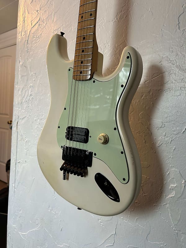 80's Super Strat Floyd Rose Single Humbucker "Museum" Brand | Reverb