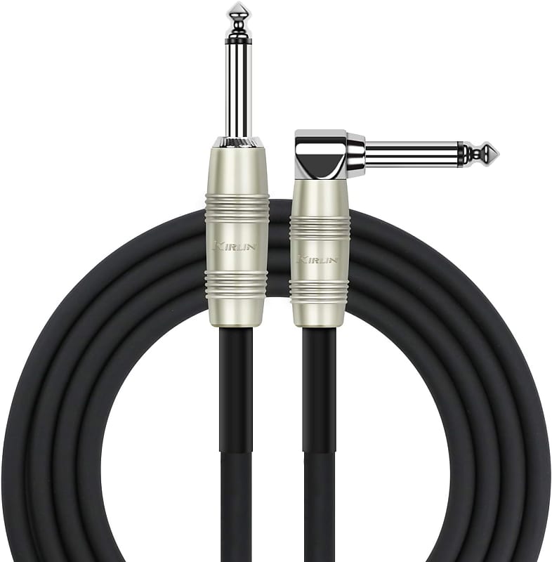 Cable IP-202PR-20/BK - 20 Feet - Straight to Right Angle | Reverb