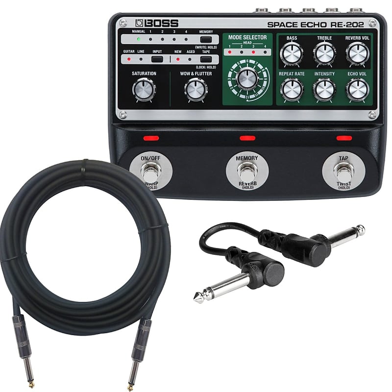 Boss RE-202 Space Echo Pedal BONUS PAK | Reverb