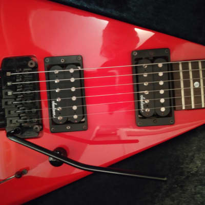 Jackson Rhoads Ex Professional 1993 - Red. Hardshell case | Reverb
