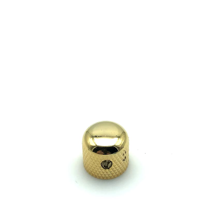 Gotoh Telecaster Style Short Domed Knob Gold | Reverb