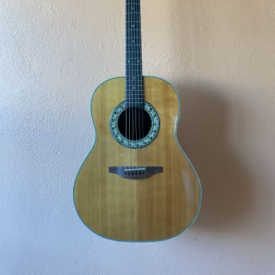 Pre-Owned Ovation Balladeer 1111-6 Acoustic Guitar w/Case | Reverb