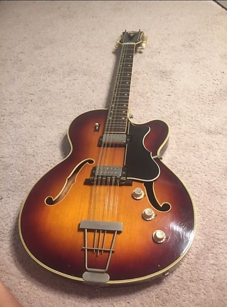 Hofner 457/12 1966 Sunburst | Reverb