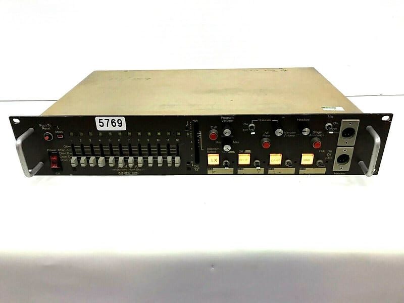 CLEAR-COM SB-412 A SWITCH BOARD MAIN STATION (ONE) | Reverb