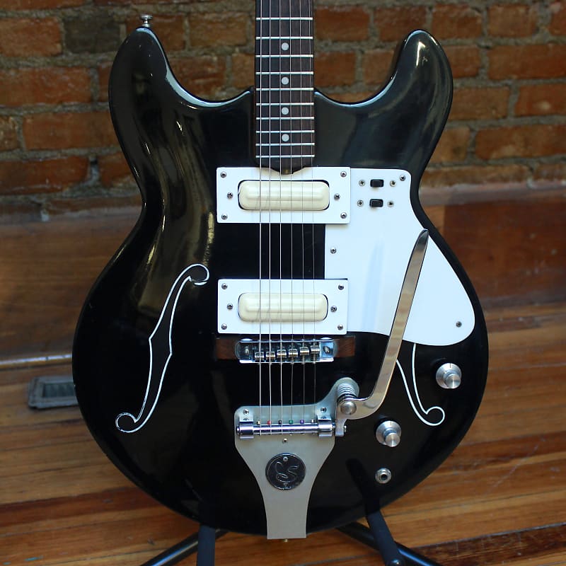 Standel Custom Model 202 c. 1967 Black | Reverb