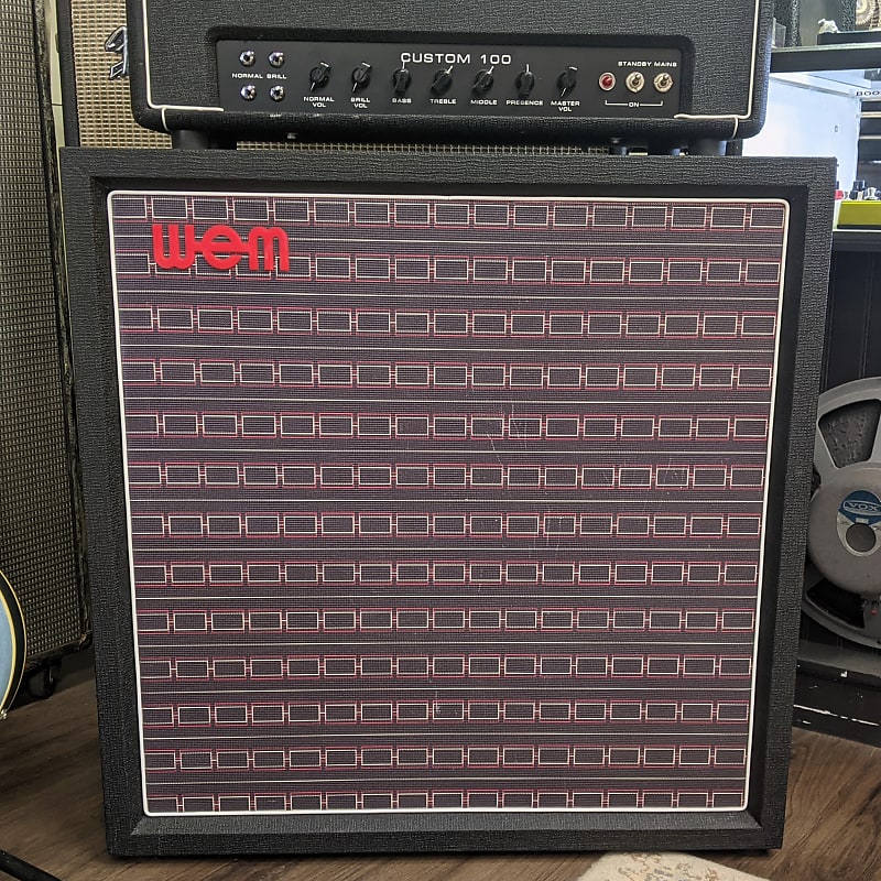 WEM 4x12 Cabinet by Hiwatt | Reverb