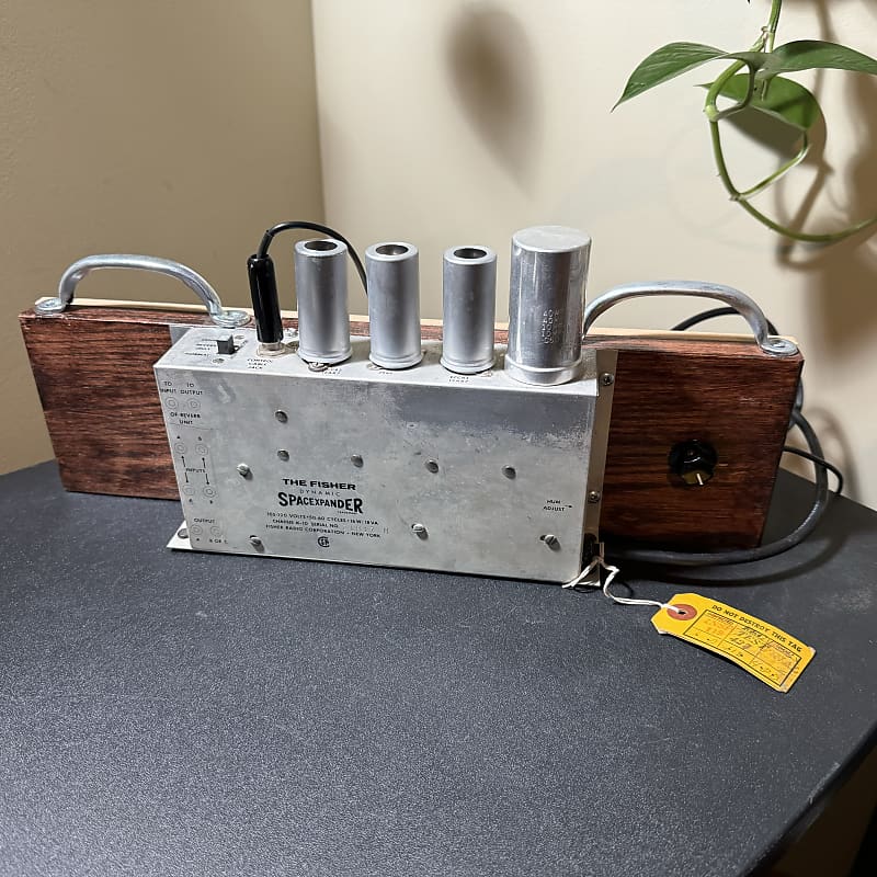 Fisher Space Expander K-10 Tube Spring Reverb | Reverb