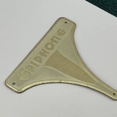 Vintage Epiphone Bikini Logo Badge -Epiphone Crestwood, | Reverb