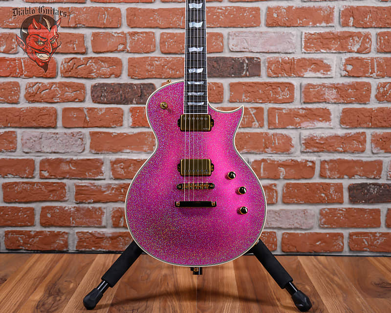 ESP Original Series Eclipse CTM DB/E Twinkle Pink 2024 w/OHSC | Reverb