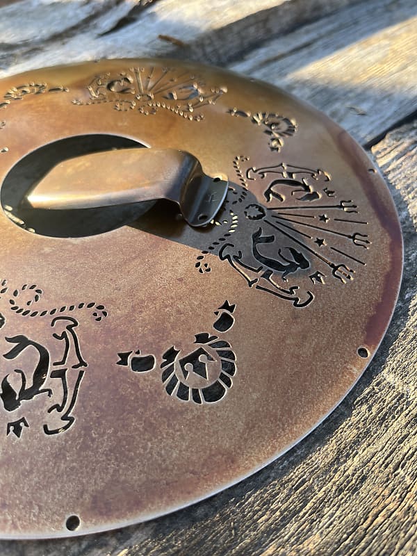 Steel And Gravel Resophonic Coverplates Siren Song Single | Reverb