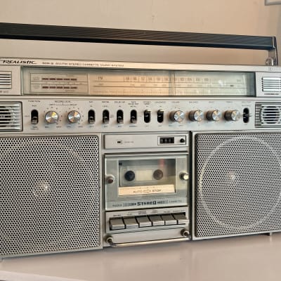 Realistic SCR-6 (1981-82) Boombox~ Fully Functional | Reverb