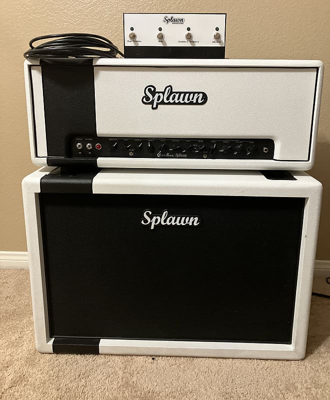 Splawn Amplification Quickrod 100w/50w W/Custom Black and | Reverb