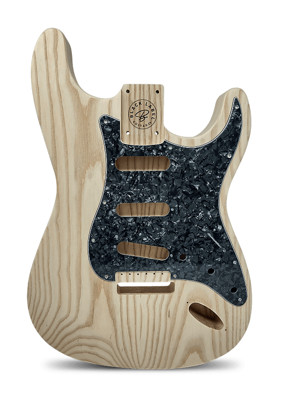Handcrafted Ash Stratocaster Guitar Body - Unfinished Fender | Reverb