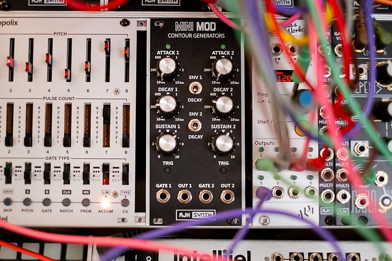 AJH Synth MiniMod Dual Contour Generators - Dark Edition | Reverb AJH Synth MiniMod Dual Contour Generators - Dark Edition | Reverb