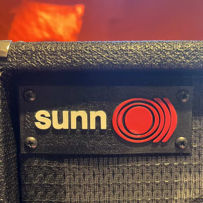 Sunn model 3m PA speakers 1982 - black tolex | Reverb