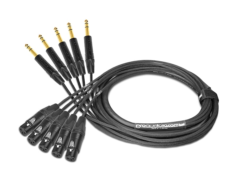 Premium 5 Channel Mogami 2932 Snake | Neutrik Gold XLR-F to | Reverb