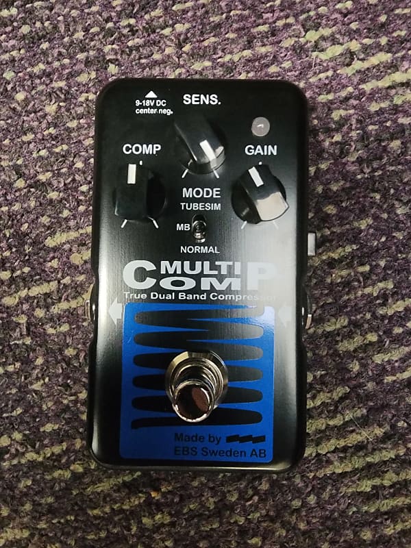EBS MultiComp True Dual Band Compressor | Reverb