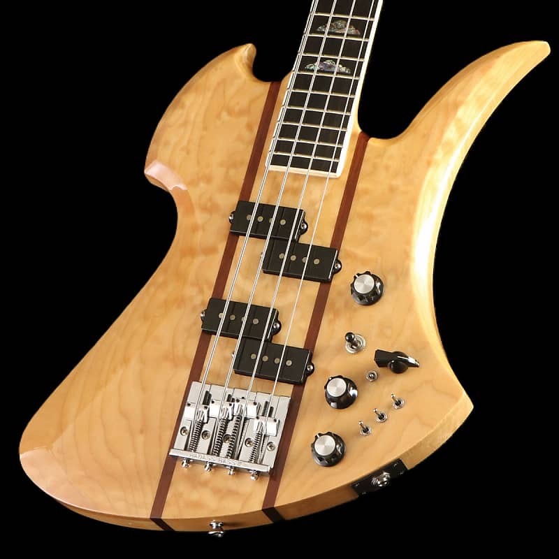 B.C.Rich Mockingbird Bass Natural [SN 99312] (08/22) | Reverb