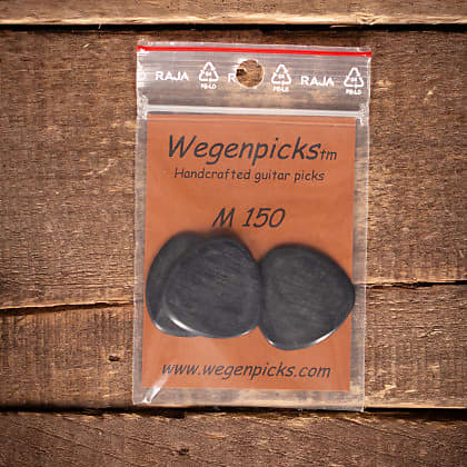 Wegen M150B 1.5mm Mandolin Picks, 3pk Black | Reverb