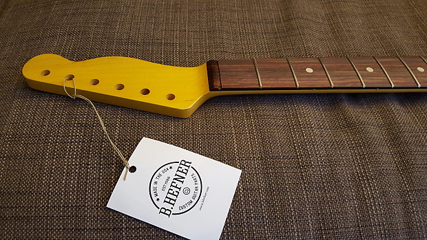 B. Hefner telecaster neck 2015 nitro | Reverb