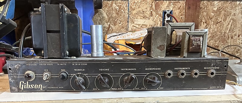 Gibson GA-40 Les Paul 14-Watt 1x12" Guitar Combo 1952 - 1954 | Reverb