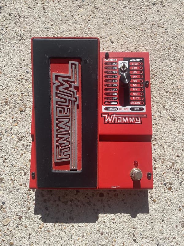 DigiTech Whammy 5 Pitch Shift Pedal 2010s - Red | Reverb
