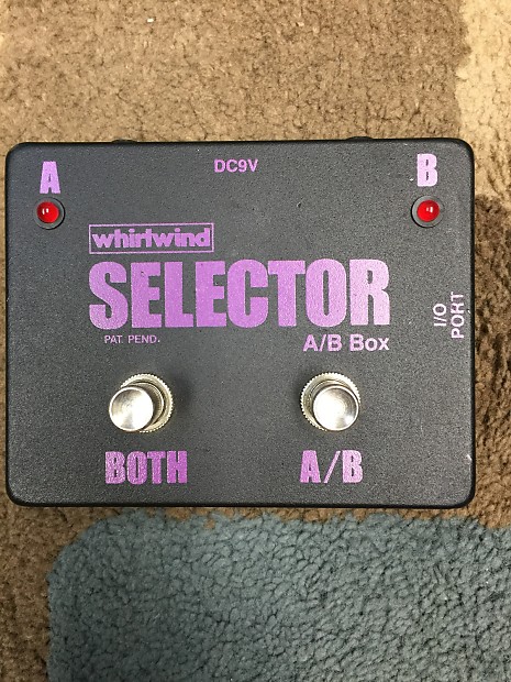 Whirlwind Selector A/B Box Black | Reverb